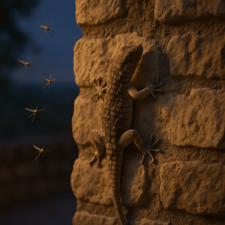Gecko vs. moustiques : allié ou légende anti-insectes