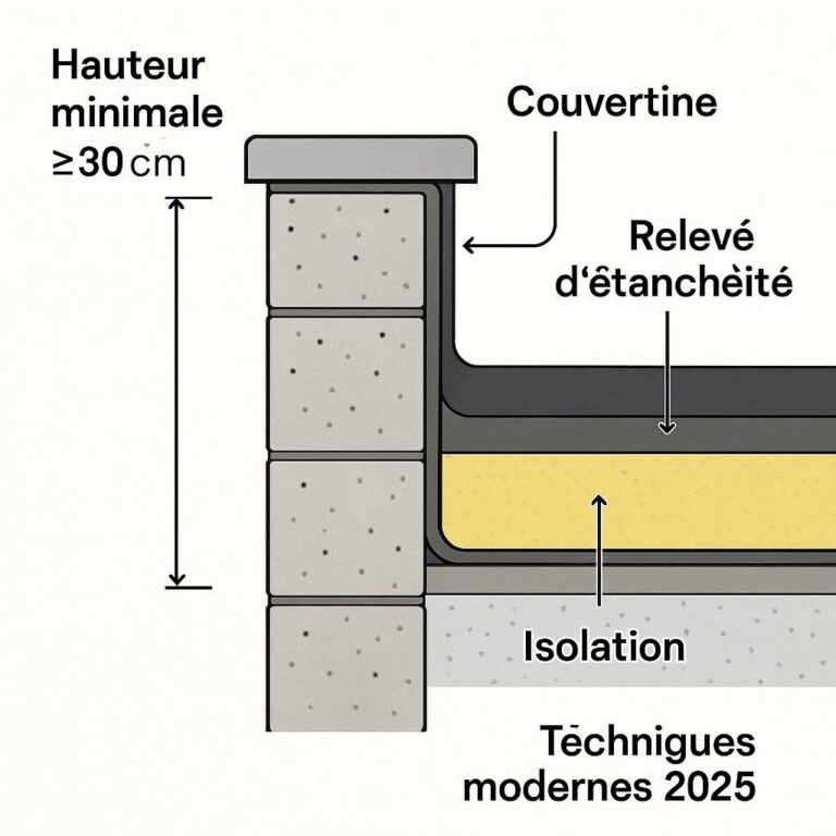 Acrotère : définition et guide d'installation facile