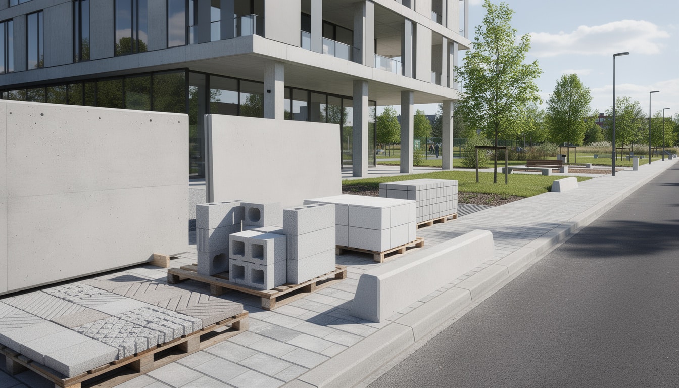 Alkern : Préfabriqués Béton pour Bâtiments et Aménagements Urbains